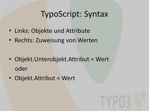 Ppt Typo3 Templates Und Typoscript Powerpoint Presentation Free