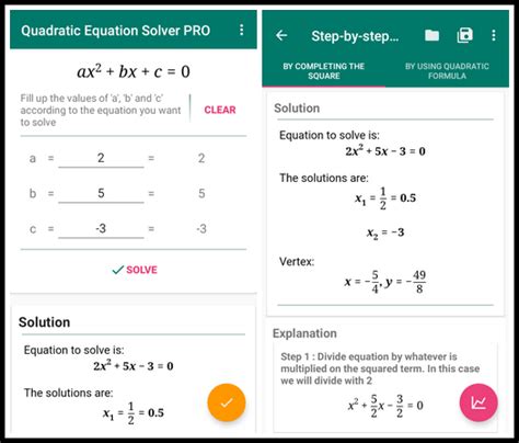 Quadratic Equation Solver PRO V1 4 2 SoftArchive