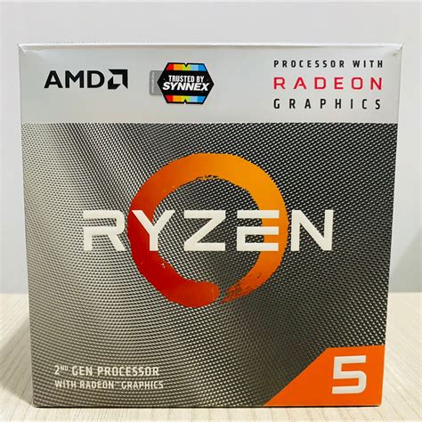 Cpu ซีพียู Amd Am4 Ryzen 5 3400g 4 20ghz 4c 8t R5 3400 ฟรีซิลิโคน พร้อมส่ง Shopee Thailand