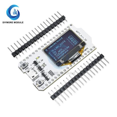Dropship Esp32 Development Board 096 Inch Oled Digital Display Bluetooth Wifi Module Cp2102 32m