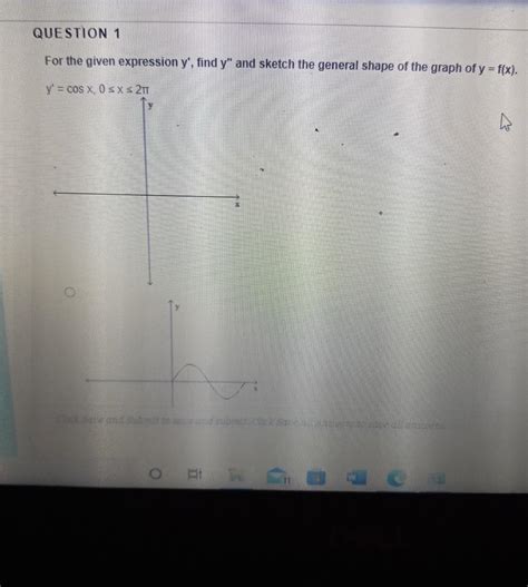 solved question 1 for the given expression y find y cos