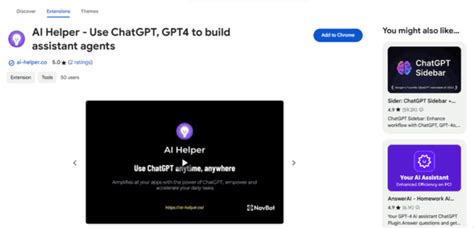 Ai Helper Chrome Extension Reviews Features Pricing Alternatives