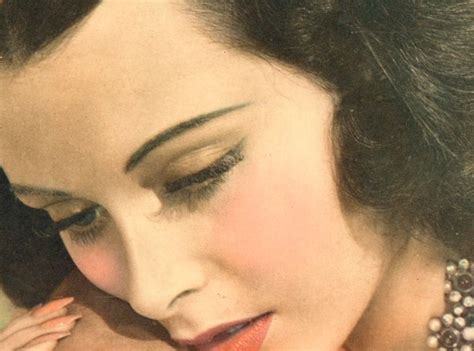 Hedylamarr Hedy Lamarr Makeup Inspiration Close Up