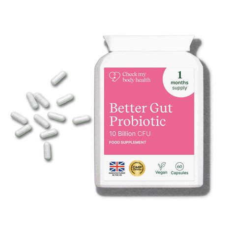 Better Gut Probiotic Supplement 10 Billion Cfu Per Capsule Check My