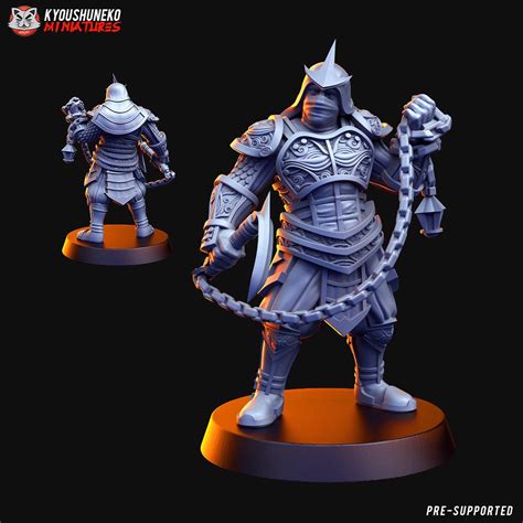 Japanese Ninja Hanzo Yokai Warrior Tabletop Dnd Fantasy Roleplay