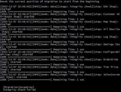 magento2 data migration tool integrity check failed magento stack