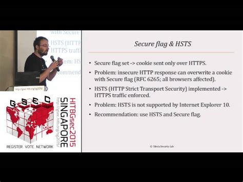 Hack In The Box Security Conference Talk Hacking Cookies In Modern Web Applications And