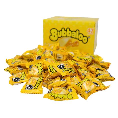 Bubbaloo Banana Liquid Filled Bubblegum Candy Funhouse Us