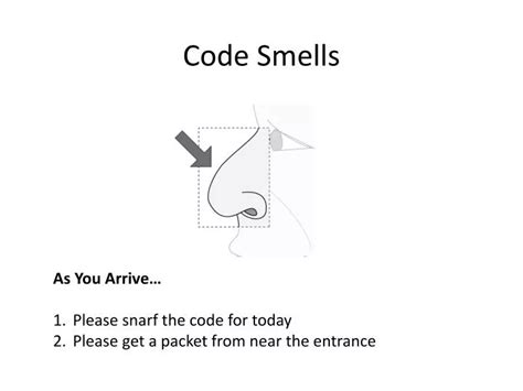 Ppt Code Smells Powerpoint Presentation Free Download Id2339224