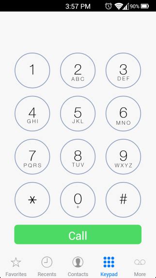 Espier Dialer Ios7 Replicates The Ios 7 Phone App On Android Espier Dialer Ios7 Replicates The Ios 7 Phone App On Android