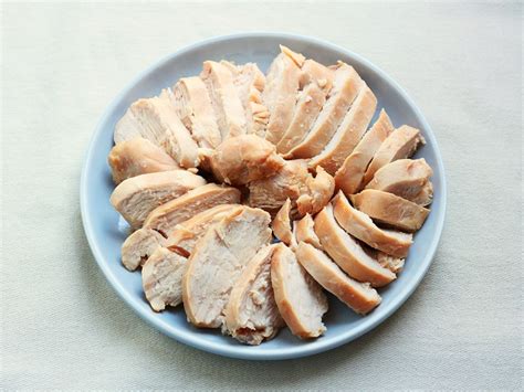 【鶏むね肉の醤油漬け】電気圧力鍋の圧力調理で蒸せば、やわらか！ 電気圧力鍋でヘルシーごはん
