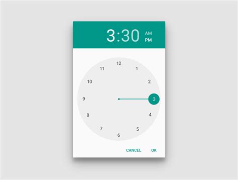 Date Time Picker Goodbarber S Design System