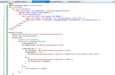 Conditional Remote Validation In Razor Pages Microsoft Qanda