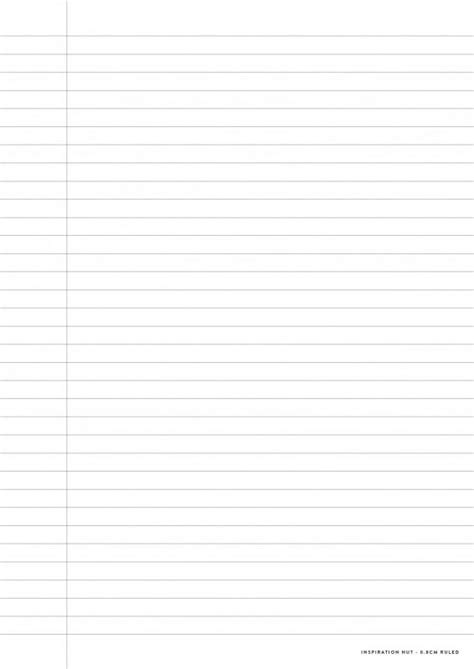 Notebook Paper Word Template