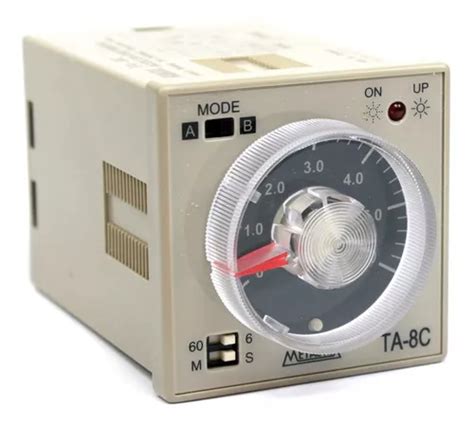 Ta 8c Rele De Tempo 0 6 0 60 Seg Min Alimentaçao 24 240v Frete Grátis