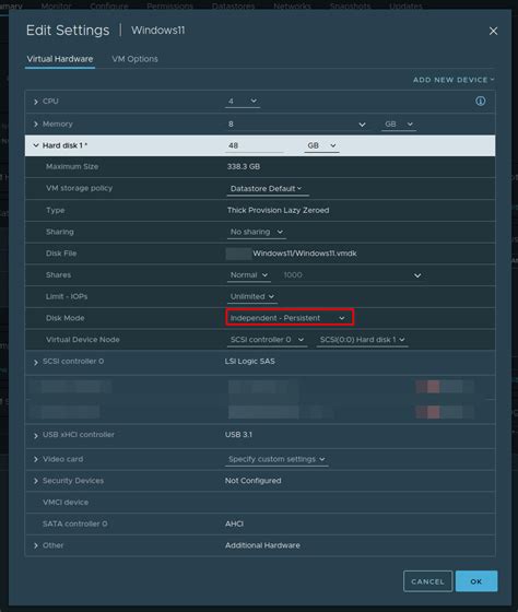 Avamar Vms That Have Disks Set To Independent Disk Mode Are Not Backed Up Dell Us