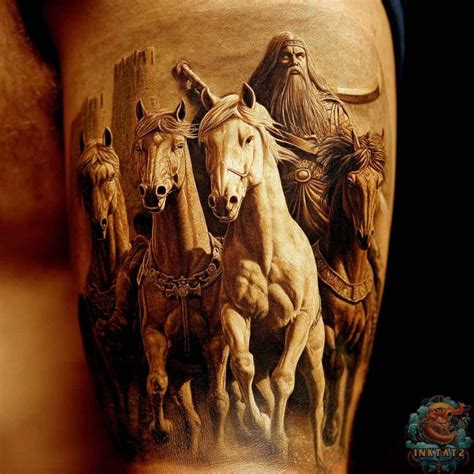 The End Is Inked Exploring The Symbolism Of The Four Horsemen Of The