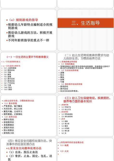 学前教育基础知识与应用辅导培训ppt课件卡卡办公
