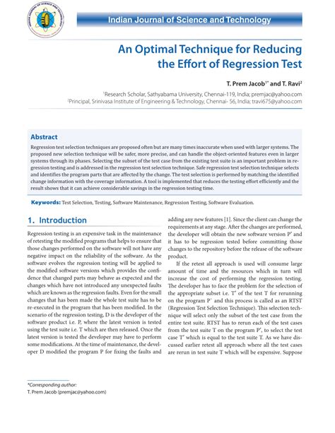 Pdf Optimization Of Test Cases By Prioritization