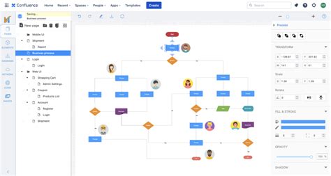 Draw Wireframes Mockup Prototype Diagrams For Confluence Version History Atlassian