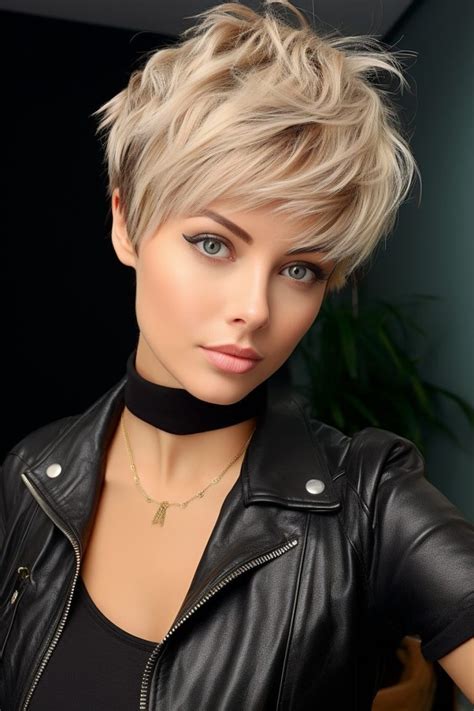 World Of 60 Edgy Short Pixie Cuts