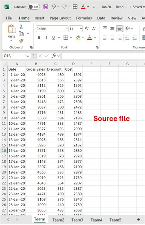 Fully Automated Excel Dashboard With Multiple Source Files Next Gen