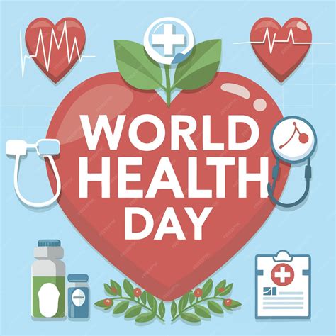 Premium Vector World Health Day Banner Template Psd