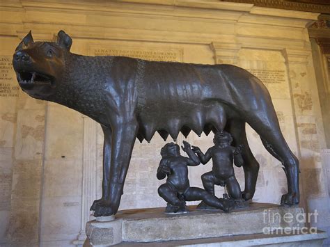 Romulus And Remus Photograph By Brenda Kean Fine Art America