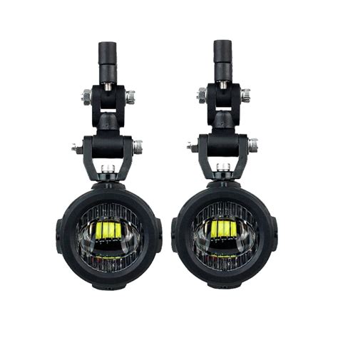 farol milha aux de neblina led para motos bráz acessórios