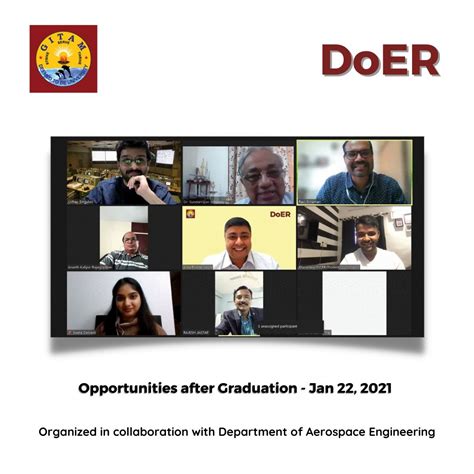 We Are Delighted To Share With You That Doer In Association With The Department Of Aerospace