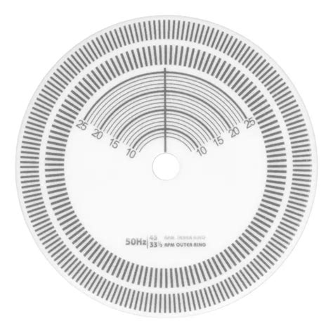 Rotational Speed Detection Disc Record Player Strobe Mercadolivre