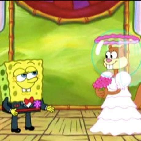 Is Spongebob In Love With Sandy Thoughts Cartoon Amino