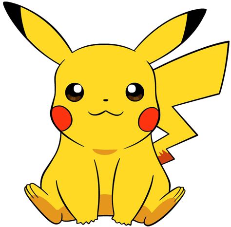 Pikachu Electric Type Pokémon Cute Cartoon Character Png Png All