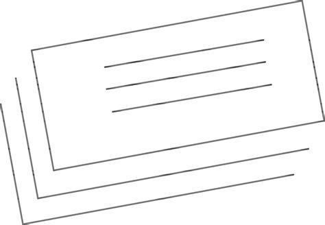 Black Outline Stack Of Paper Icon In Flat Style 24324215 Vector Art At