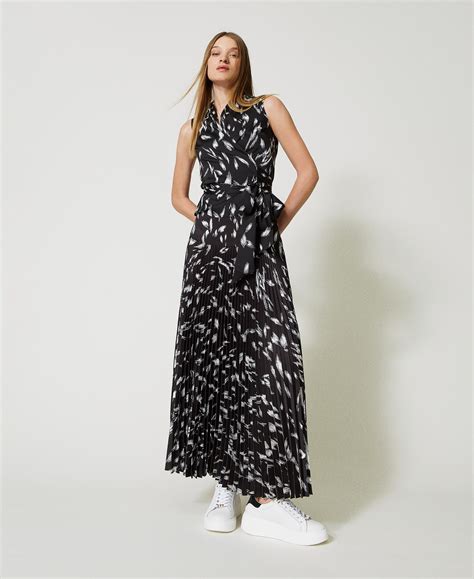 Длинная юбка плиссе 231ll21bb Twinset — купить в интернет магазине бренда женской одежды Твинсет