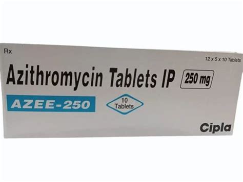 Azee 250mg Tab Azithromycin Tablets At ₹ 130 Strip Of 10 Tablets In Nagpur Id 2854037363055