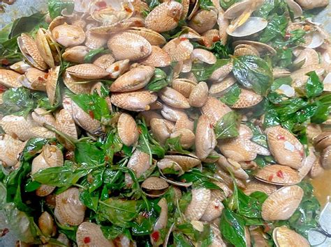 วิธีทำหอยลายผัดพริกเผา เมนูจานเด็ดเผ็ดแกล้มหวาน ชวนอร่อยหมดจาน