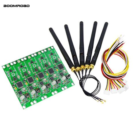 5pcs Lot 2 4ghz Wireless Dmx 512 Transmitter Receiver Pcb 2 In 1 Module Wireless Pcb Board With