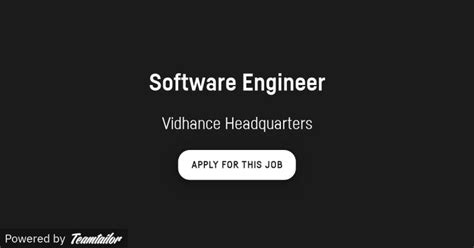 Emil Westergren On Linkedin Software Engineer Vidhance Ab