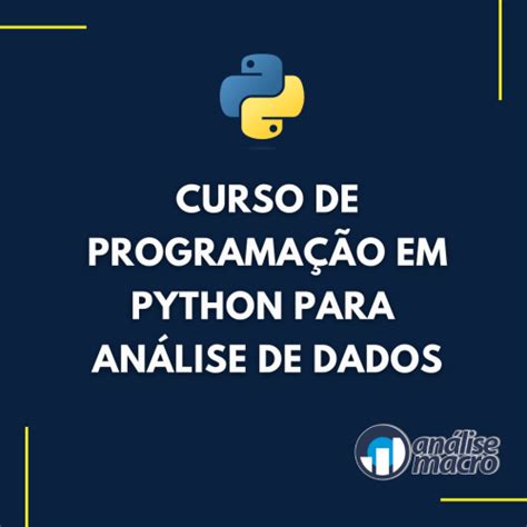 Programação Em Python Para Análise De Dados Área Do Aluno