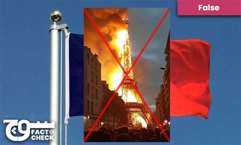 Videos And Images Show The Eiffel Tower Caught Fire Soch Fact Check