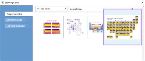 Help Online Tutorials Tile Grid Map From Base Graph