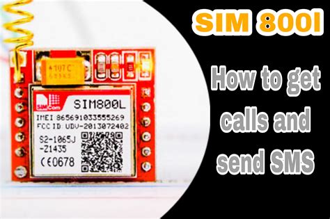 Make Calls And Sms Using Sim 800l Tutorial With Arduino At Command