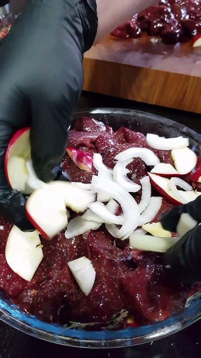 Berlin Style Turkey Liver Індича печінка по берлінськи Germanfood Protein Turkey Youtube