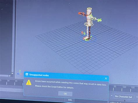 Unsupported Nodes Error Rmaya