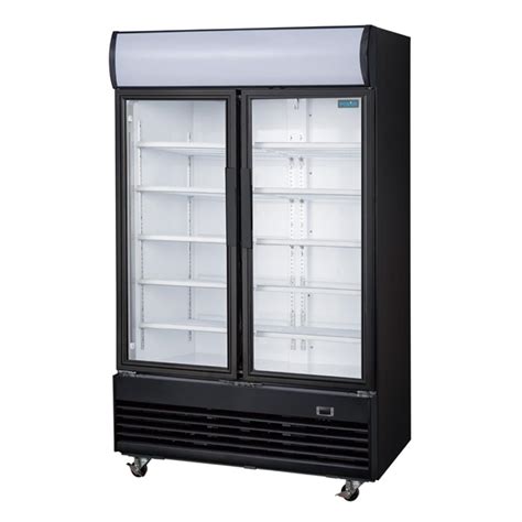 Polar G Series Upright Hinged Door Display Cooler With Light Box 950ltr