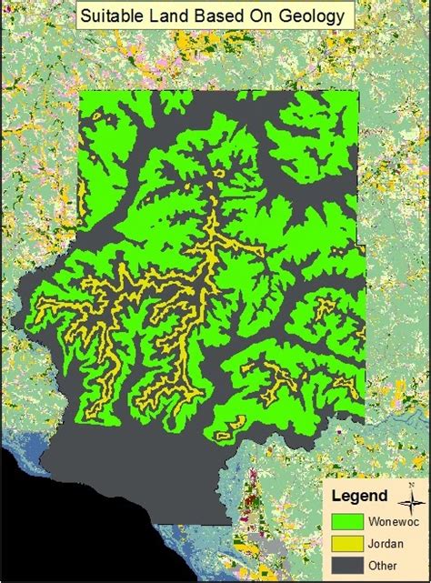 Geography 337 Raster Dataset Modeling And Suitability