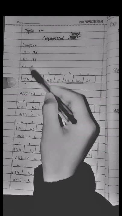 Sequential Search Algorithm Youtube