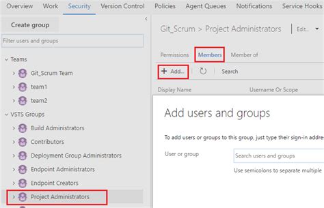 Azure Devops Capacity Vsts User Privledges Stack Overflow