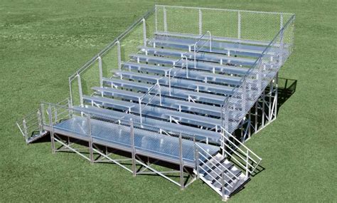 Aluminum Bleachers Portable Bleachers Park Warehouse